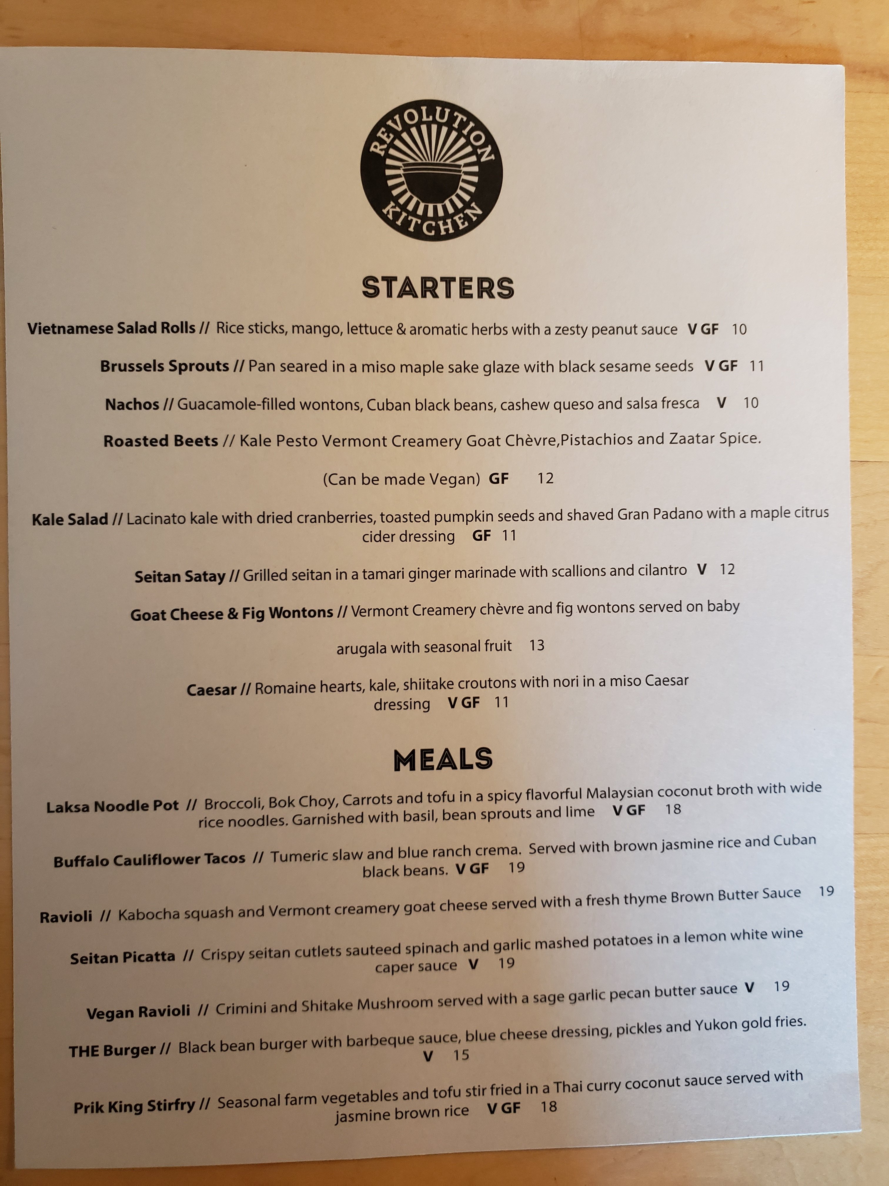 Revolution Kitchen in Burlington – An Everyday Vegan
