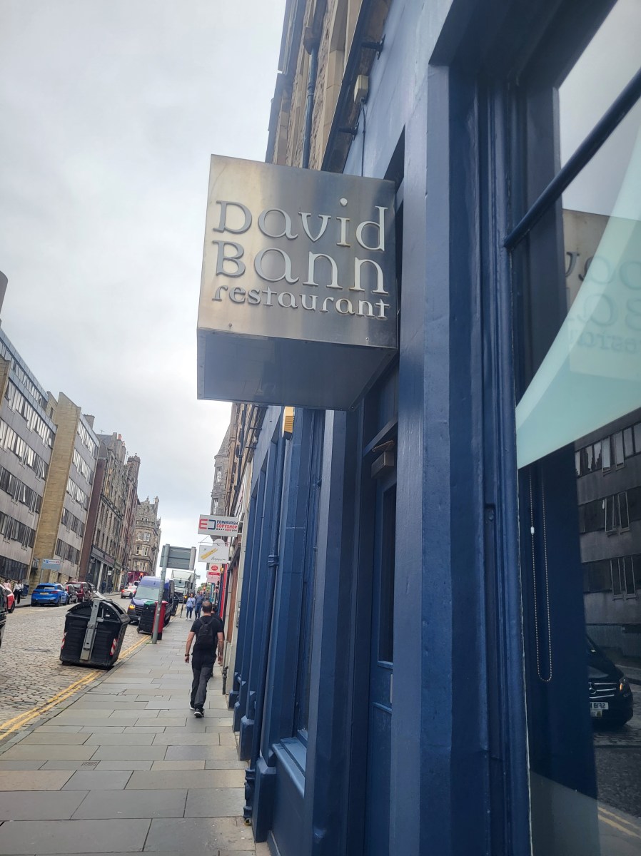 David Bann in Edinburgh – An Everyday Vegan